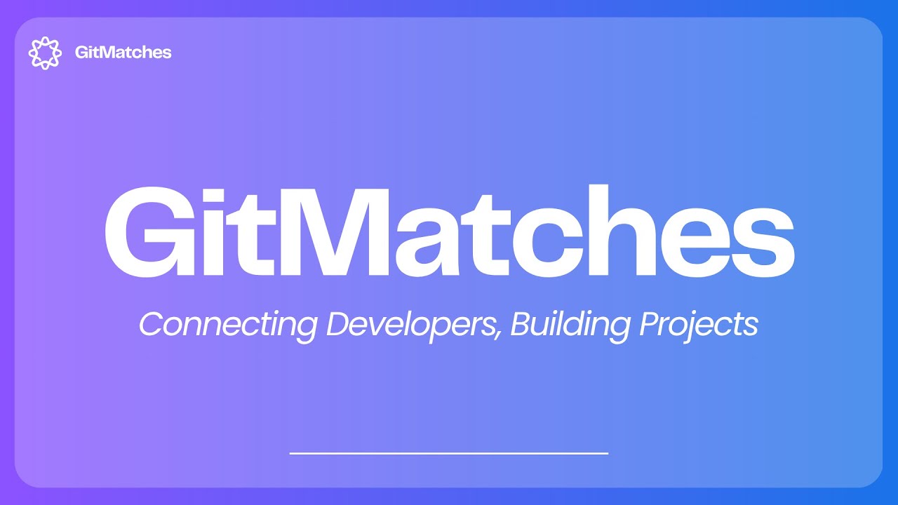 GitMatches Final Project