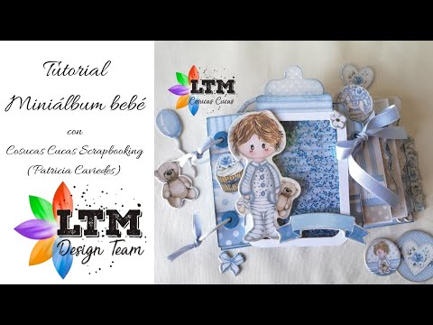 Mini Álbum Bebé con Cosucas Cusas