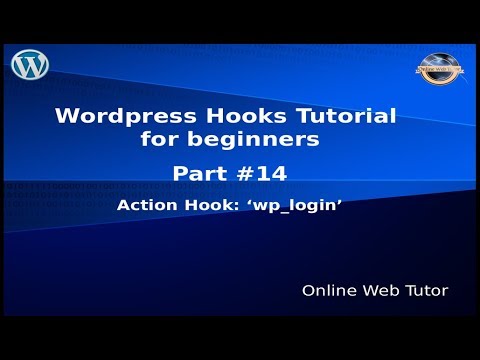 Learn Wordpress Hooks Tutorial for beginners from scratch 14 Action hook wp login - Mind Luster