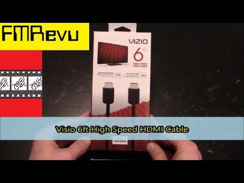 Vizio 6ft High Speed HDMI Cable | UHD 4K 3D Dolby Digital DTS Home Theater