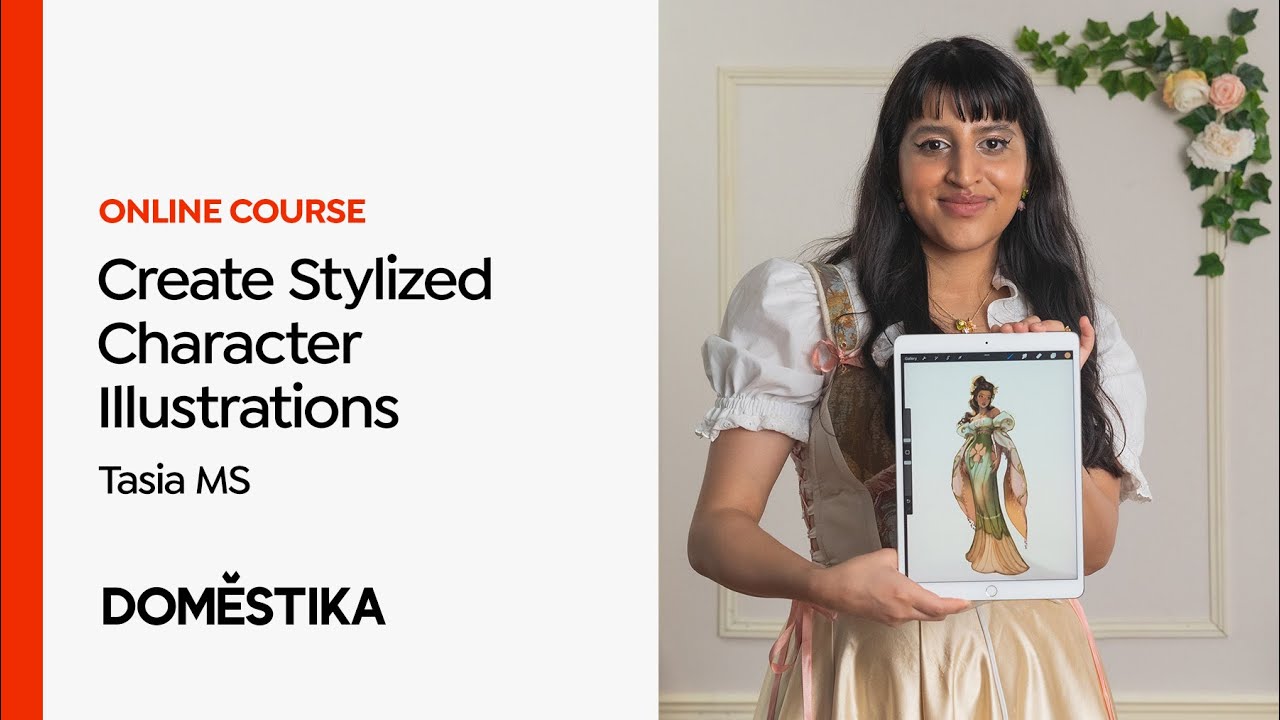 Stylized Character Illustration: From Reference to Drawing - Course by Tasia MS | Domestika English