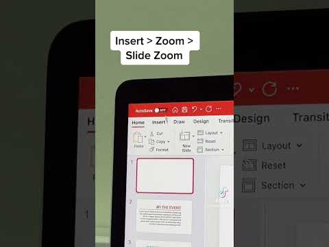 PowerPoint’s Slide Zoom in 30 sec ???? #powerpoint #powerpointdesign #powerpointanimation #ppt
