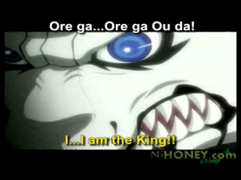 Anime Japanese Slang: Ore (I/me)