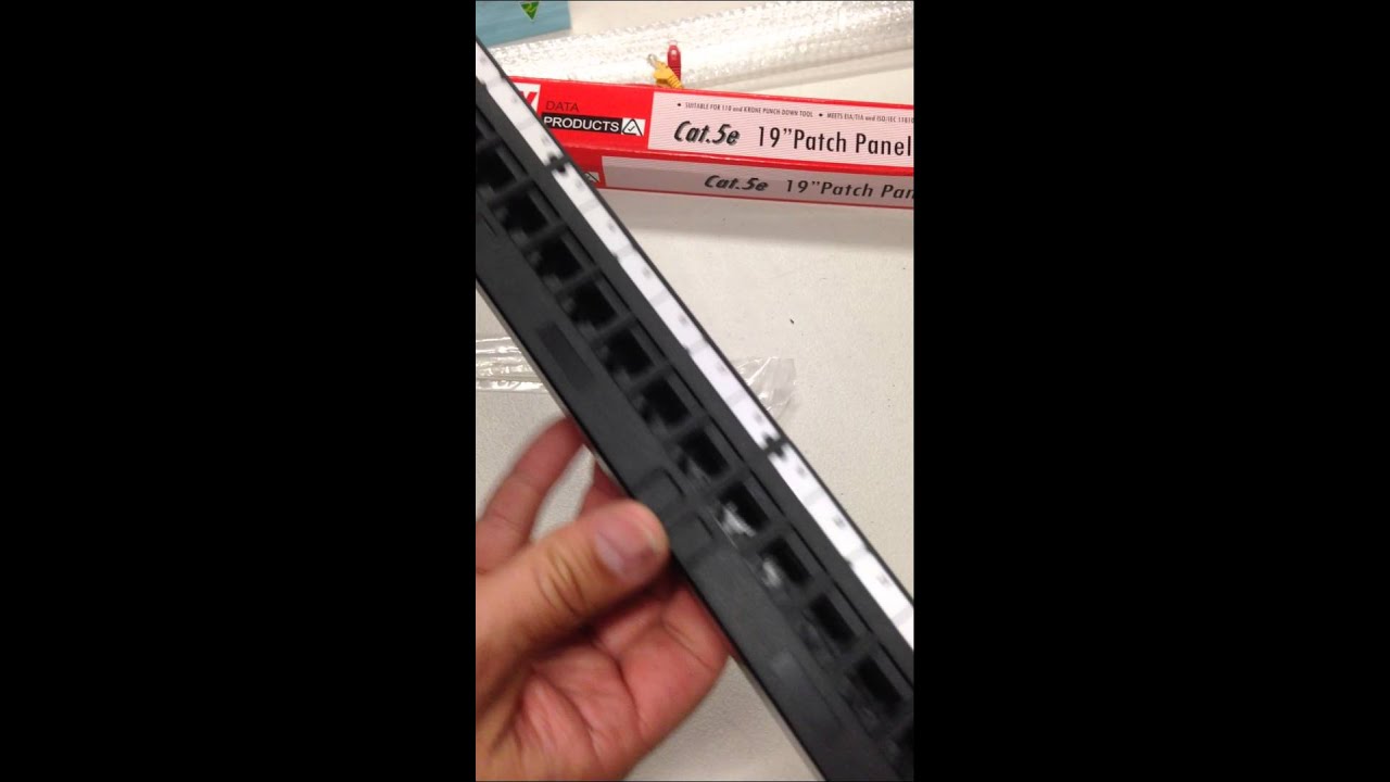 Patch Panel 24 port amdex