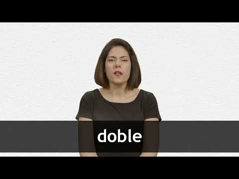 English Translation of “DOBLE” | Collins Spanish-English Dictionary