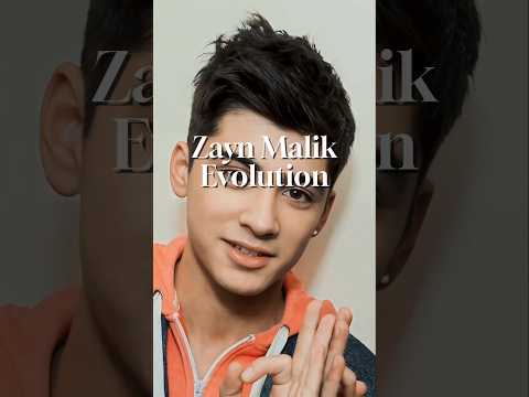 The Evolution of Zayn Malik #zaynmalik