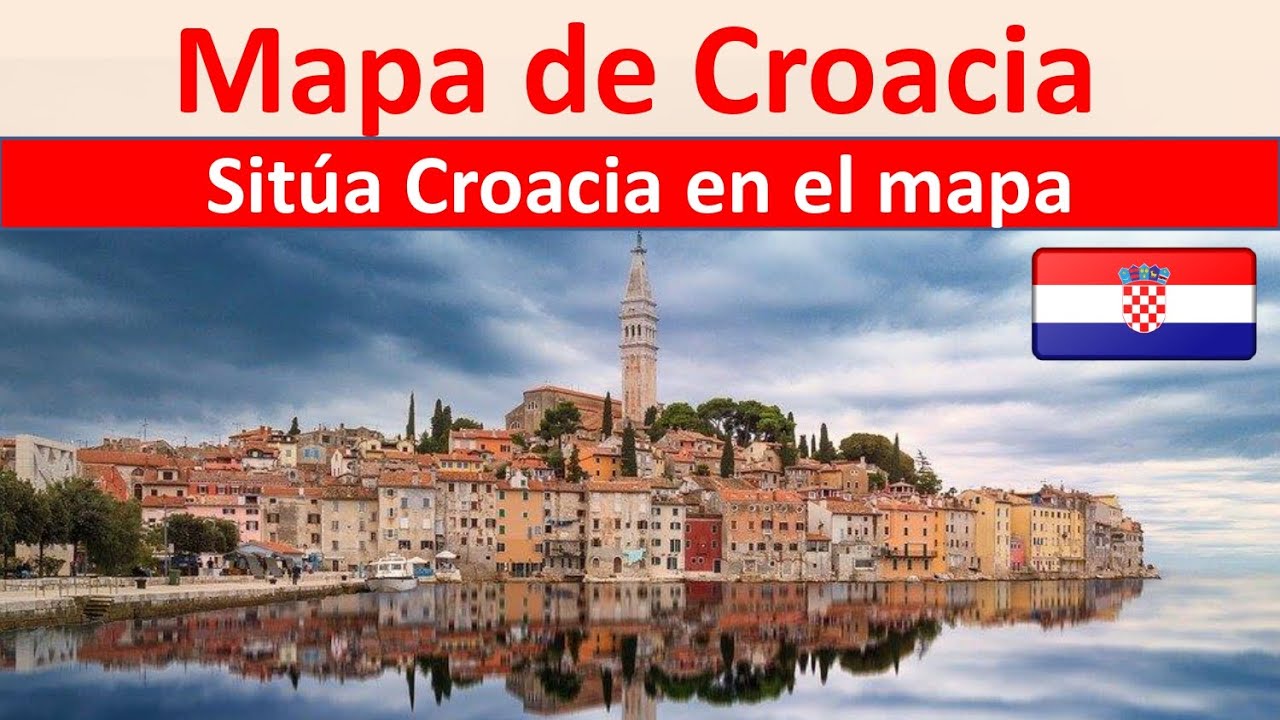 Mapa de Croacia