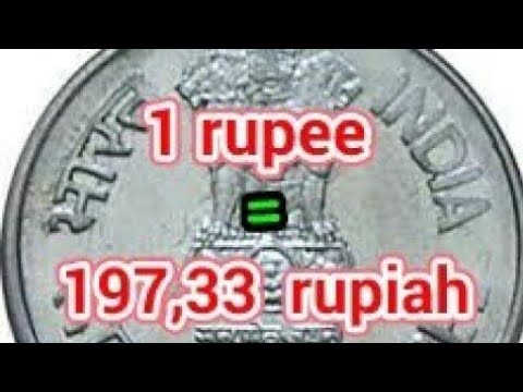 TERUNGKAP! 1 rupee berapa rupiah