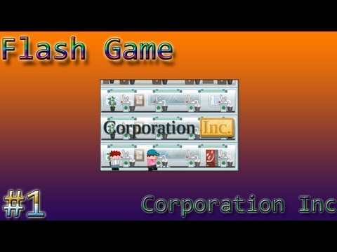 Flash Game | Walkthrough | Corporation Inc | Ep 01 - Running Out Of Money