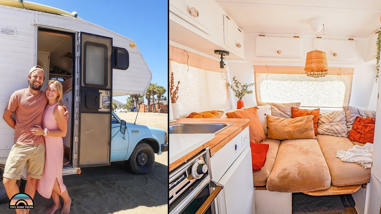 Couple Breathes New Life Into Old 1985 RV, Transforms It Into a Chic ...