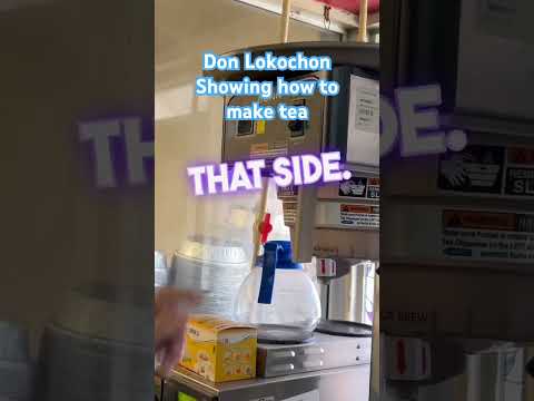 How to make sweet tea at a Mexican restaurant