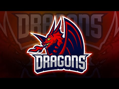 Adobe Illustrator Tutorial: Design eSports / Sports Logo for Your Team - Dragons Logo