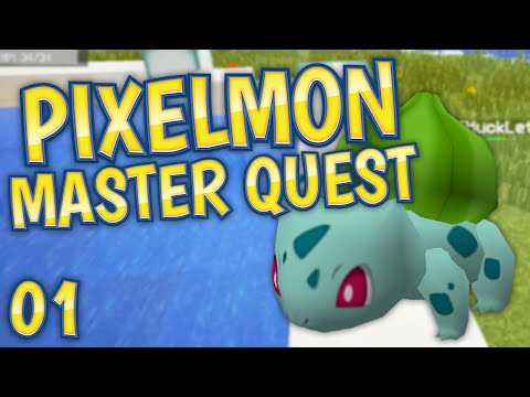 BULBASAUR OUT! (Pixelmon Master Quest - Episode 1)