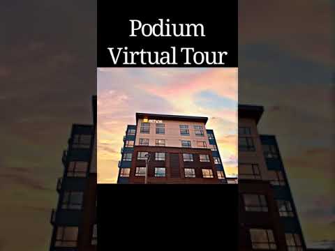 The Podium: Virtual Tour- (Apartment # X-611) 2x2 Integrity Floor Plan 849 SQFT.