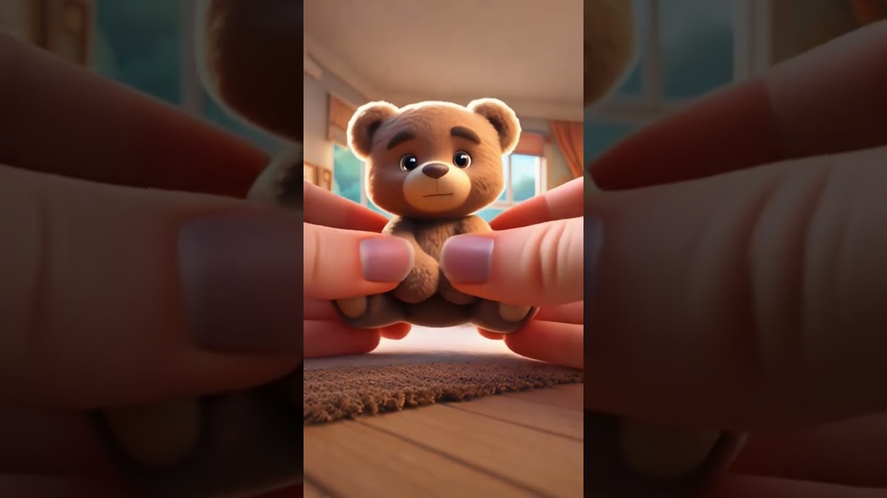 🧸💥 Teddy Hua Squish – Itna Cute Ki Dil Pighal Jaye! #animatedstory #kidscreen