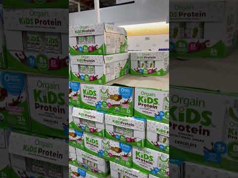 $9 off Orgain Kids Protein Organic Nutritional Shake, 8g Protein, Chocolate, 8 fl oz, 24 ct