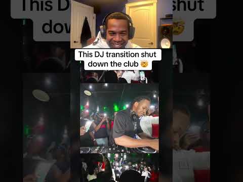 This Dj transition shut down the club @raymond ranger