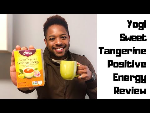 Yogi Tea Sweet Tangerine Positive Energy Review - Supports Elevated Mood & Energy Levels- Tea Review