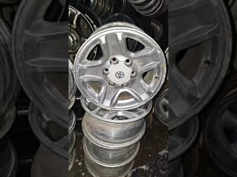 4 - 1999 Toyota pathfinder 16x7 aluminum wheels.