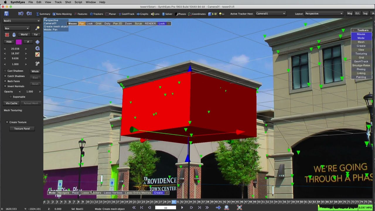 ViewShift: Extracting Animated Textures with SynthEyes | Boris FX ViewShift: Extracting Animated Textures with SynthEyes | Boris FX