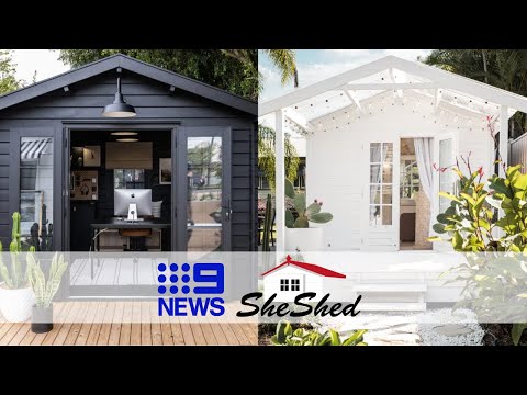 SheShed Cabins And Nine News Australia