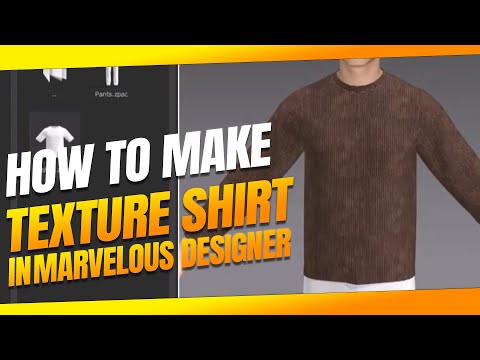 How to texture shirt marvelous designer | PRO Expert Shares Marvelous Designer Texture Secrets