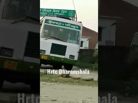 #HRTC Dharamshala - dehra to Dharamshala bus service - Himachal Road Transport Corporation
