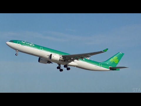 RWY28R departures at Dublin Airport, DUB | February 9th, 2023