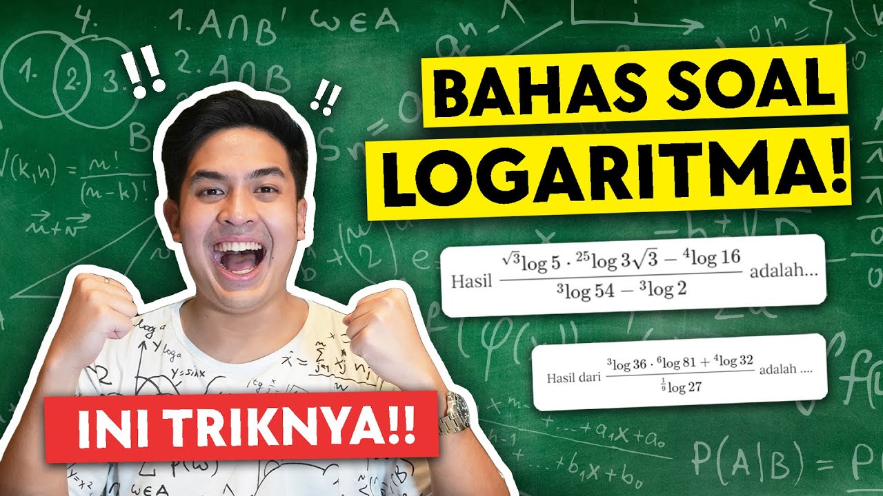 DISCUSSION & QUICK TRICKS 10 LOGARITHM QUESTIONS!! SO FUN!! | STUDY WITH JEROME POLIN