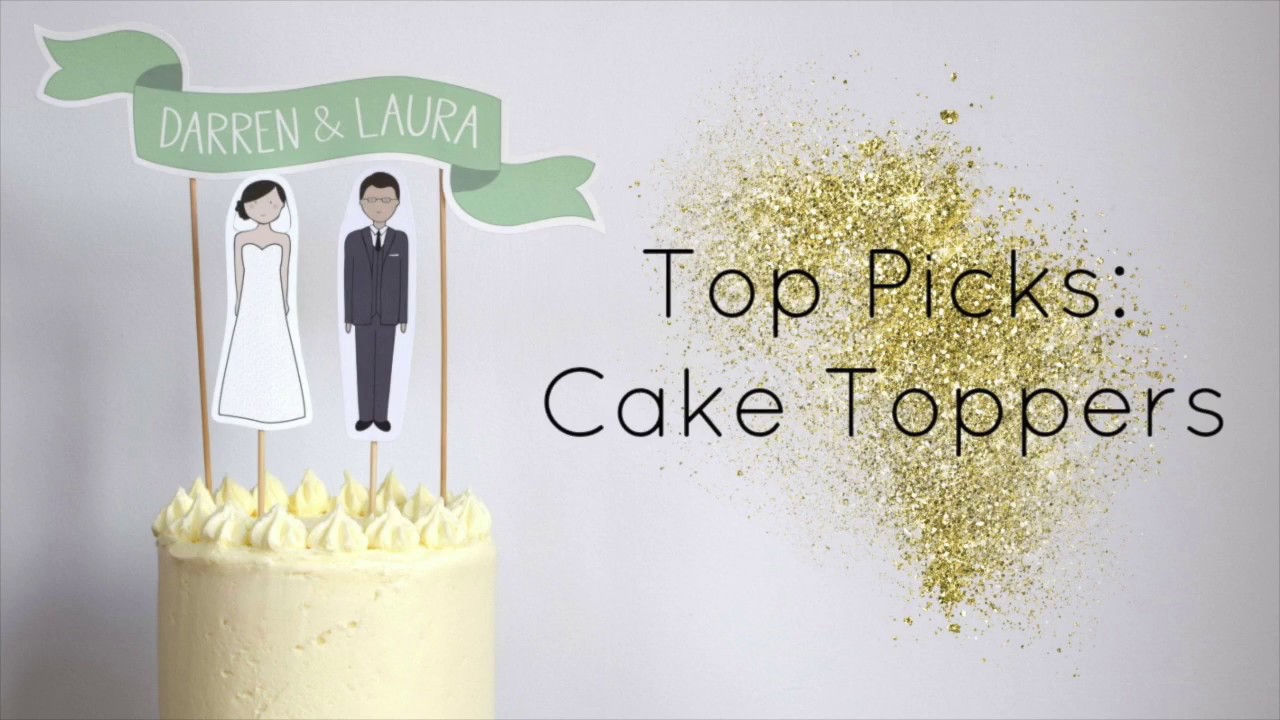 Top Picks: Wedding Cake Toppers