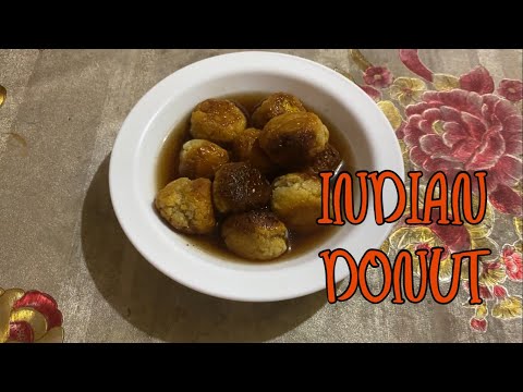 INDIAN DONUTS - GULAB JAMUN | INDIAN DESSERT | MAMI CAT