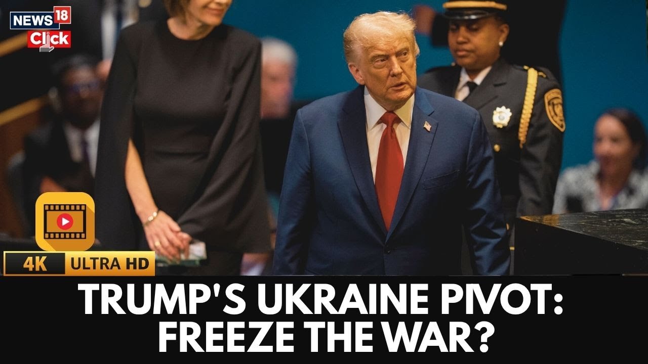 Trump’s Ukraine Pivot Explained | Freeze the War? | Russia-Ukraine War | Trump | 4K