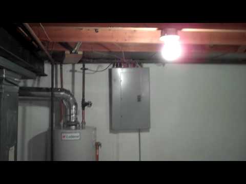Gas line location for dryer install