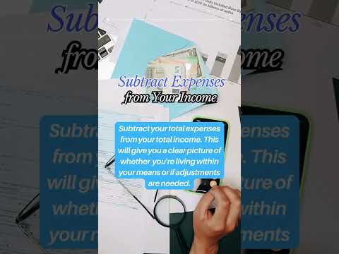 Money #14 - Top 6 Financial Tips For Creating A Monthly Budget ππ #shorts #lifestyle #freedom #tra