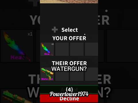 "Would You Take This Trade? I Gained 10 Value 😮 (MM2)" #mm2 #roblox #mm2trading