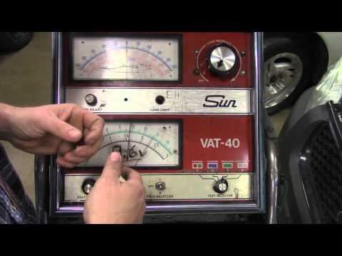 Battery Load Test VAT-40 (in vehicle)