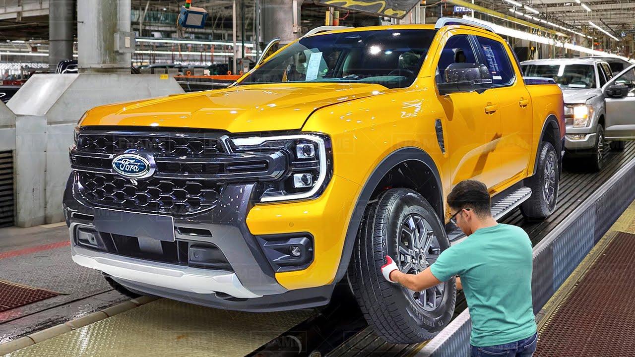 Inside the Ford Plant That Builds the Ranger: The Truck Goes Through a ...