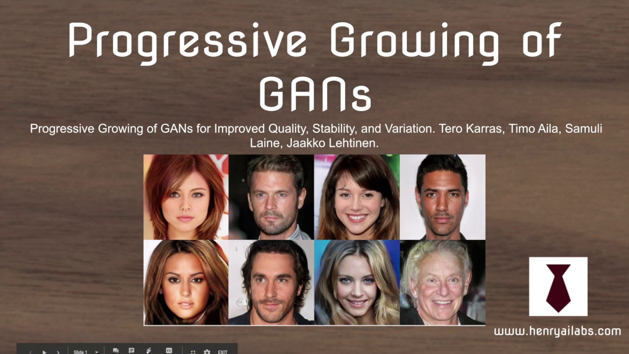 Progressive Growing of GANs Explained