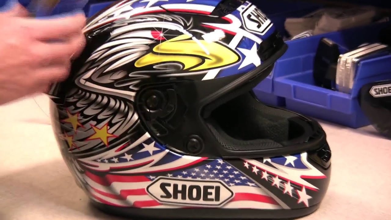 Shoei Helmets  Tech Tips Series—Shield Maintenance & Adjustment