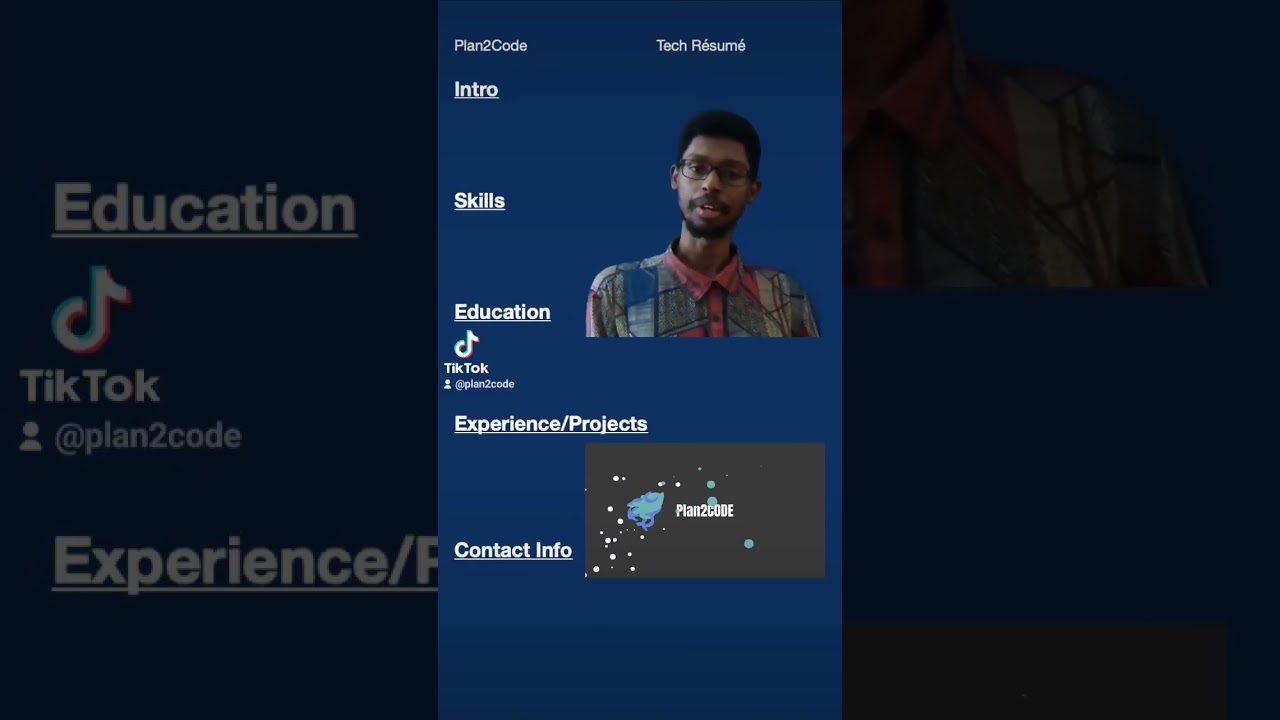 Tech Résumés #4 #FYP #BreakingIntoTech #BlackInTech #BlackWomenInTech #SoftwareEngineer  #Plan2Code