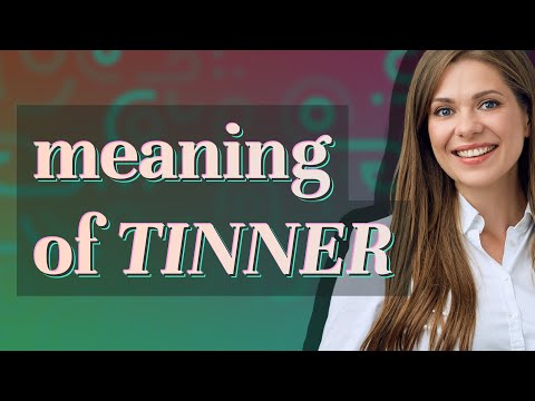 Tinner | meaning of Tinner