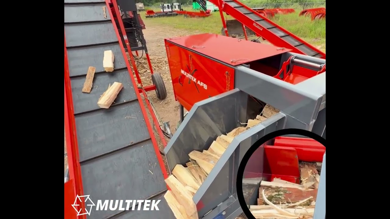 Automatic Firewood Splitter (AFS20) in Action!