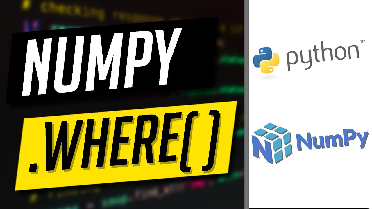 NumPy Where Function in Pandas