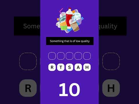 Scrambled Word Game - Guess the word (5 letter word)