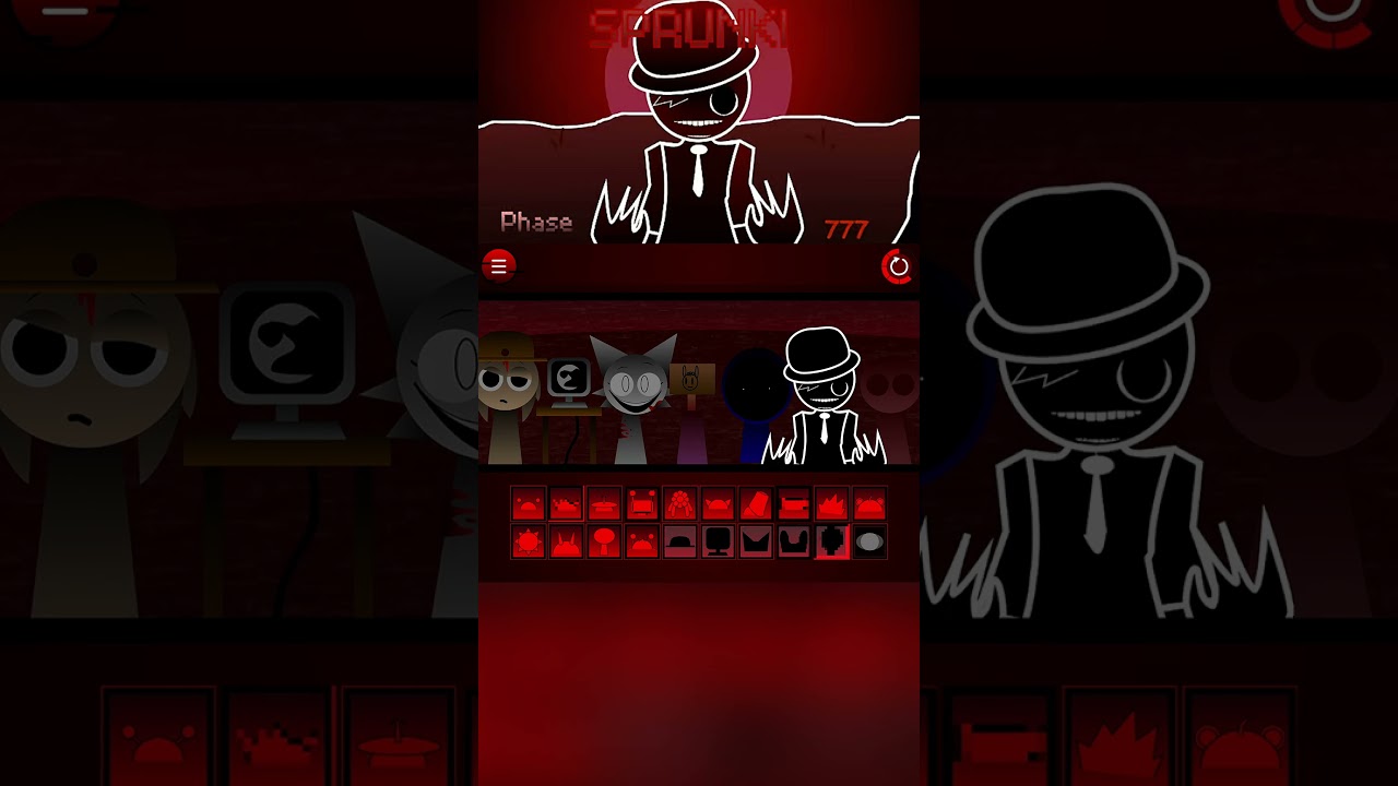 Sprunki: Phase 777 Mod [Incredibox] #shortvideo #shorts #short