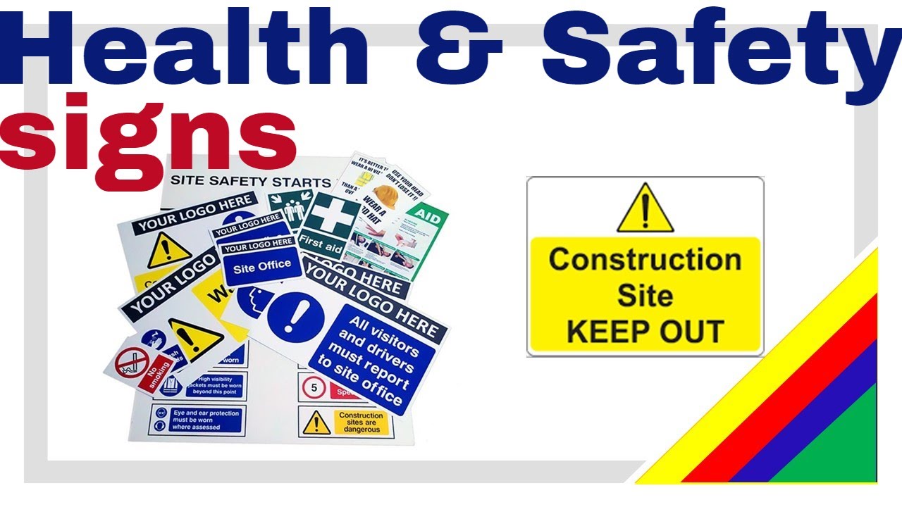 Health and Safety Signages for Construction Site