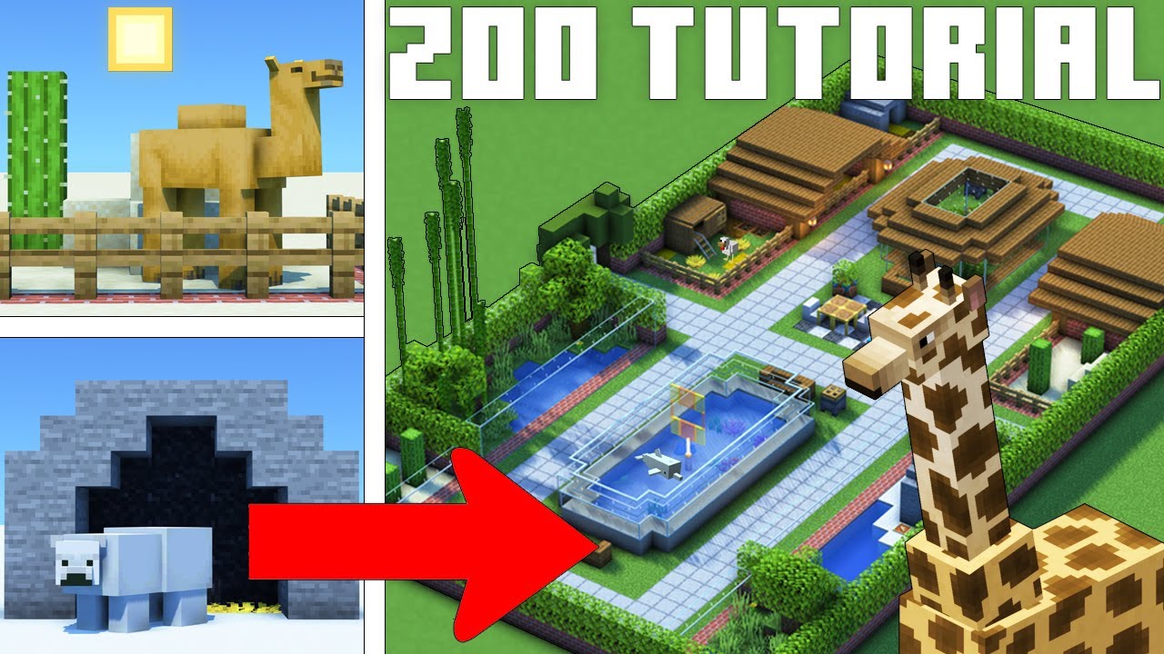 How To Make a Zoo in Minecraft - Minecraft Builders