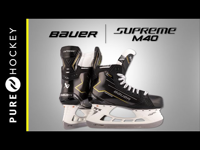 Bauer Supreme M40 Ice Hockey Skates - Junior | Pure Hockey Equipment