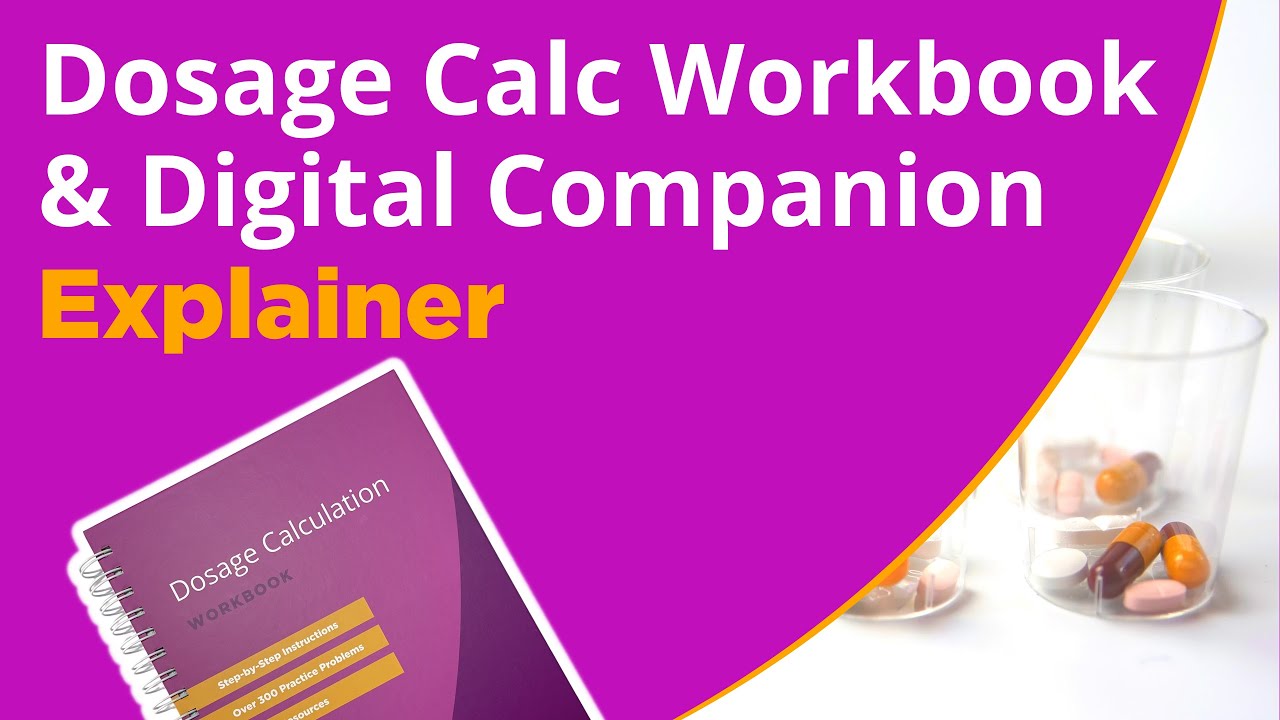 How the Dosage Calculation Workbook and Digital Companion works = Cathy explains |@LevelUpRN