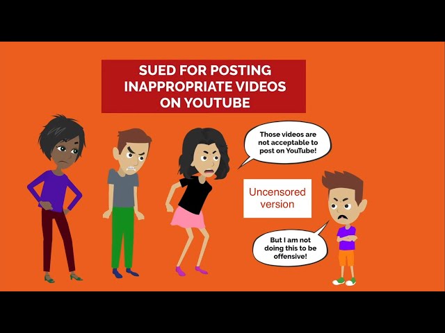 The Consequences of Inappropriate Content on YouTube: A Cautionary Tale ...